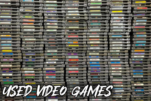 Used Video Games | The Basement